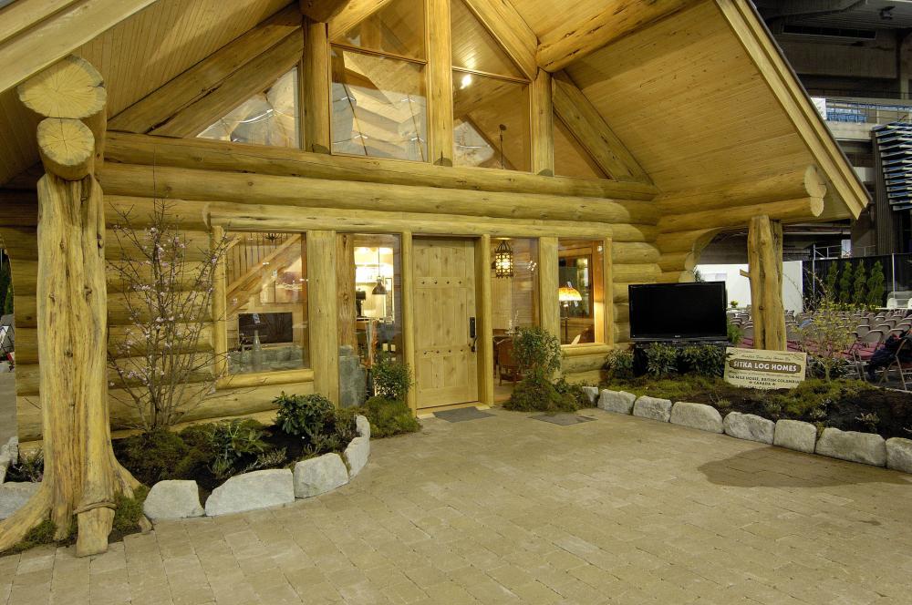 They Built This 1,255 Sq. Ft. High-Quality Log Home In Only 8 Days And ...