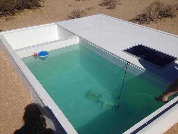 A Secret Off-Grid Pool Hidden Deep Inside the Mojave Desert
