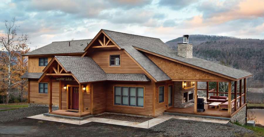 The Country Cubco Cedar Log Home Is Every Skier's Dream