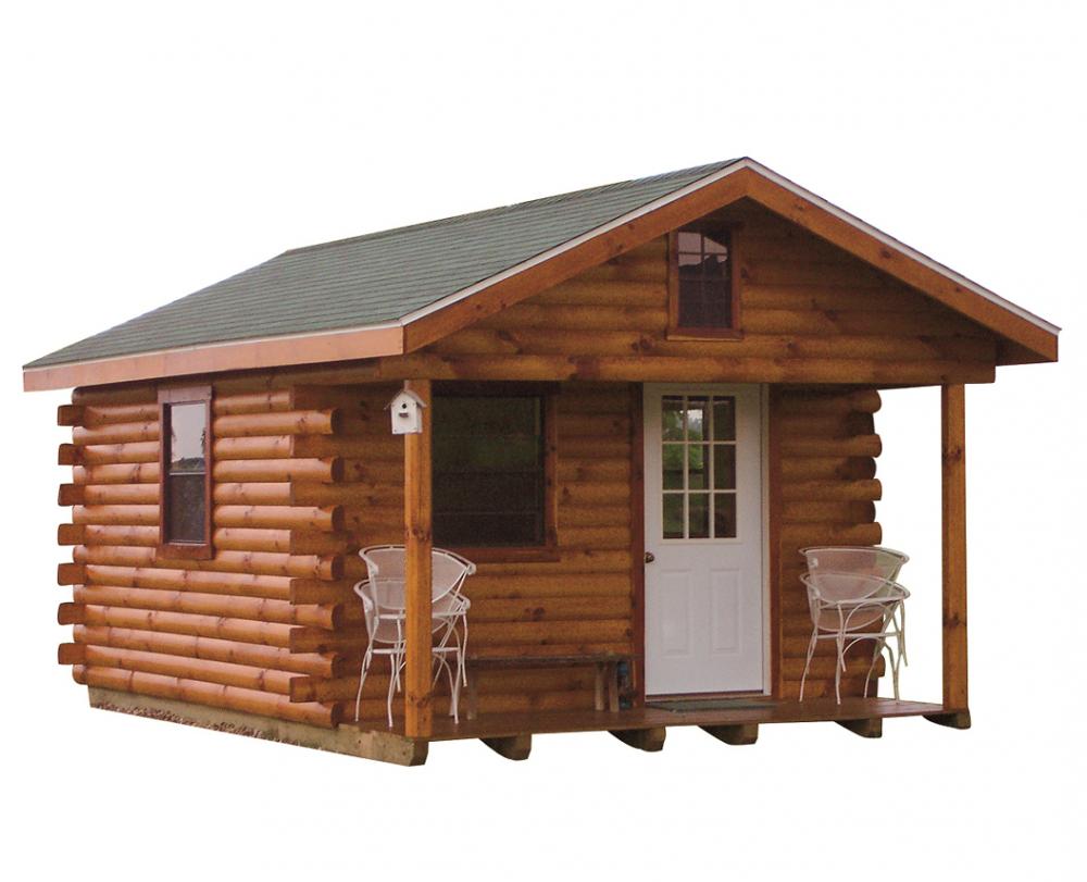 The Hunter Log Cabin Series by Featured Builder Wayside Lawn Structures