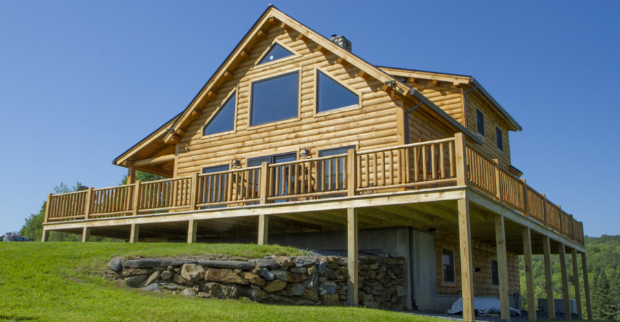 The Alpine Log Home from Coventry Log Homes