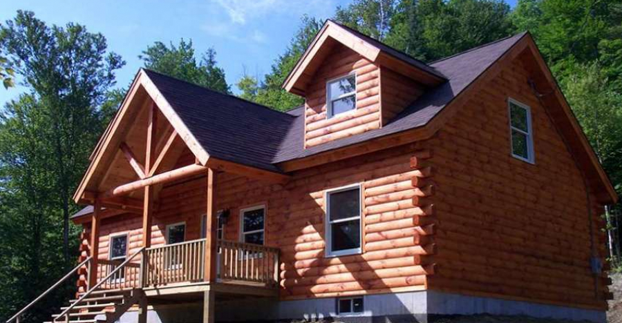The Montana Prefab Log Home Package Makes Home Building Simple