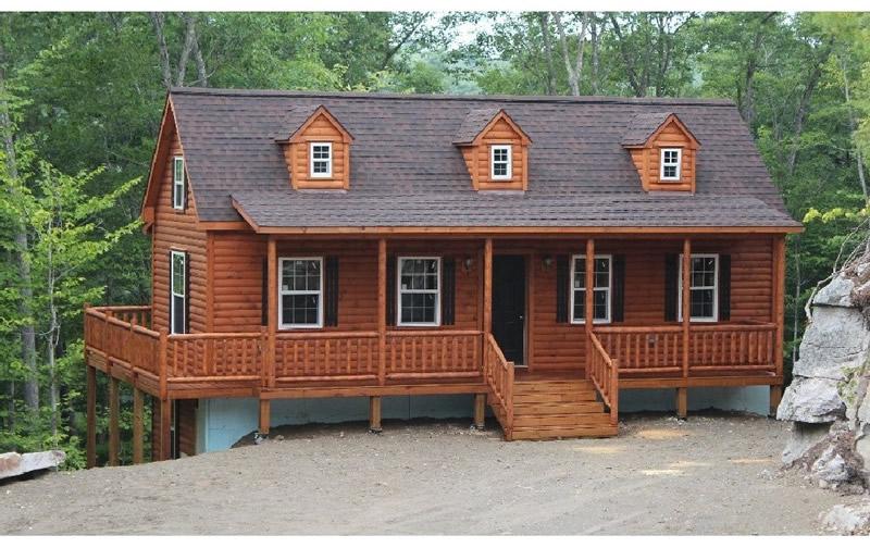 Modular Log Cabins Like This Can Be Very Cost Effective