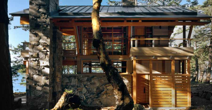 Off Grid Cabin Living in Joe's House - The Bedroom View is Incredible!