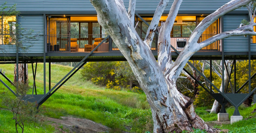 A Bridge Over Water That's Actually A Home: The Bridge Eco House