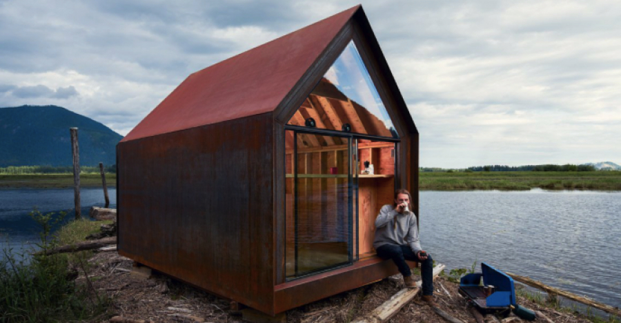 The Site Shack is A Tiny Prefab Cabin That Sets up In Minutes