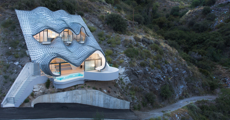 An Unusually Mesmerizing Home Design Has a Very Unique Interior