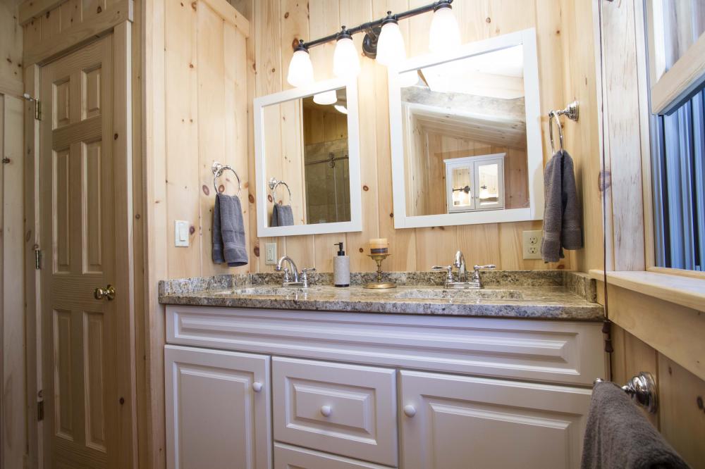 The Skyline Log Cabin Includes Plenty Of Windows For Panoramic Views