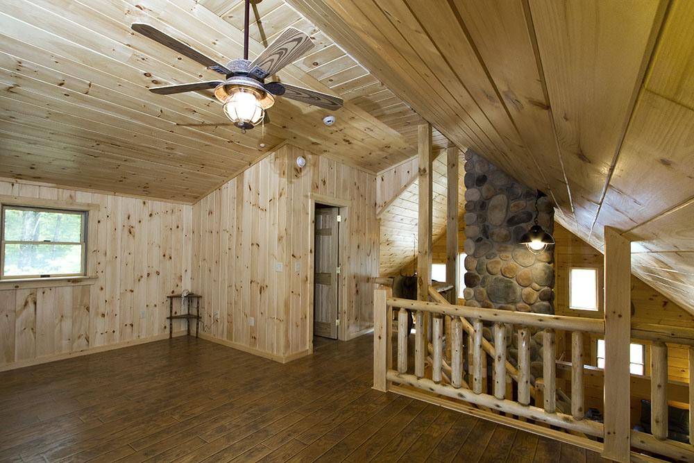 The Ascutney Log Cabin Shell Package