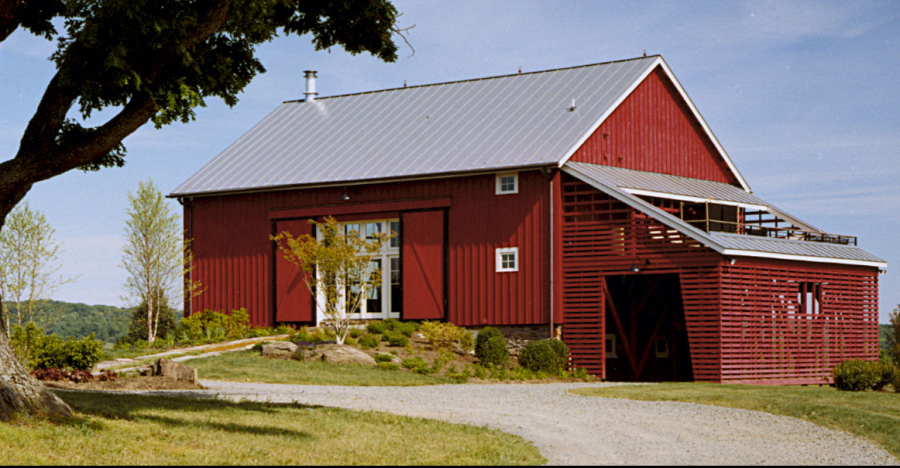 A Vintage Style Barn is Transformed Into a Stylish Home