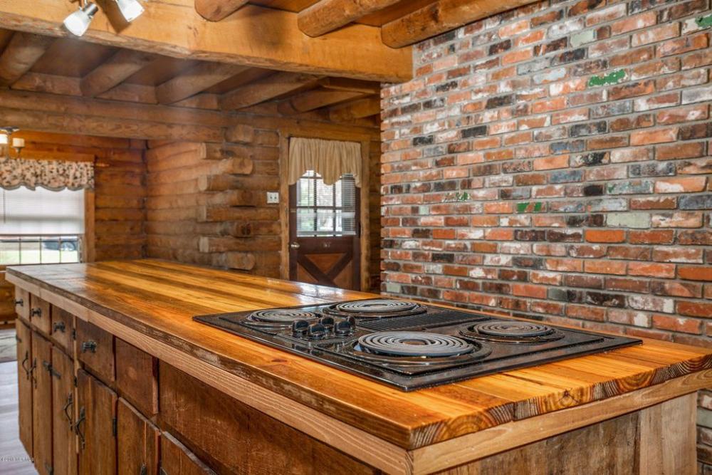 Rustic Log Cabin Living on One Acre - Perfect Floor Plan for Families