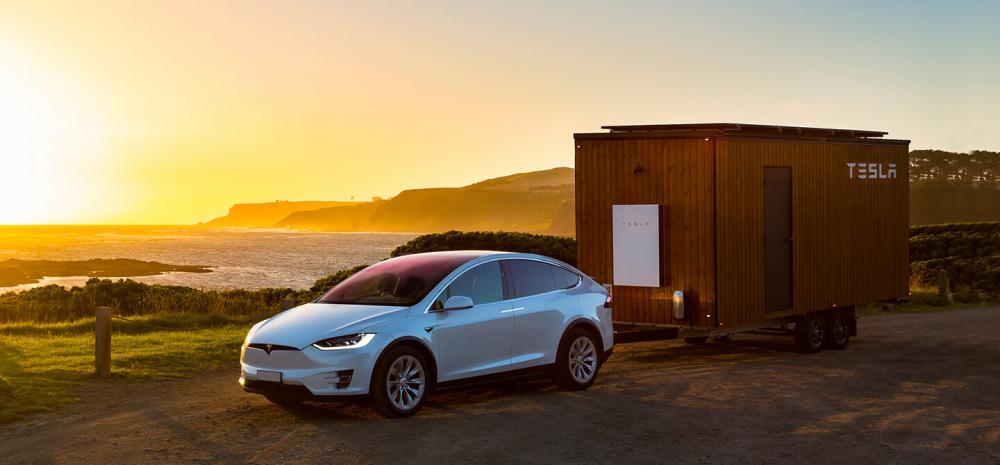 The Tesla Tiny House Is Eco-Friendly and Powered Entirely By ...