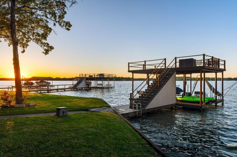 Lakefront Vacation Retreat With Boat Dock, Party Deck, and Outdoor Bar