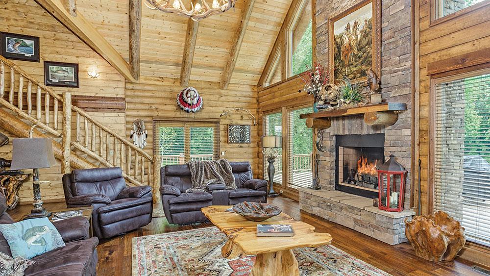 A Cozy Arkansas Log Cabin
