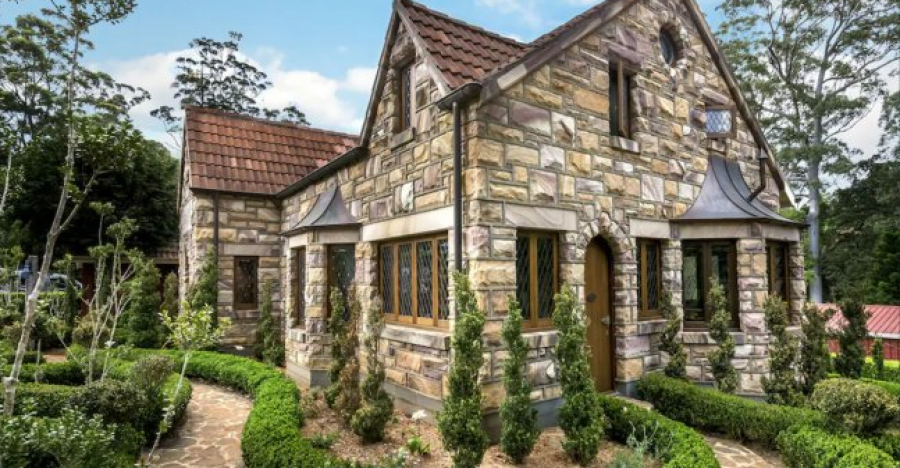 Peek Inside This Beautiful Enchanted Stone Cabin