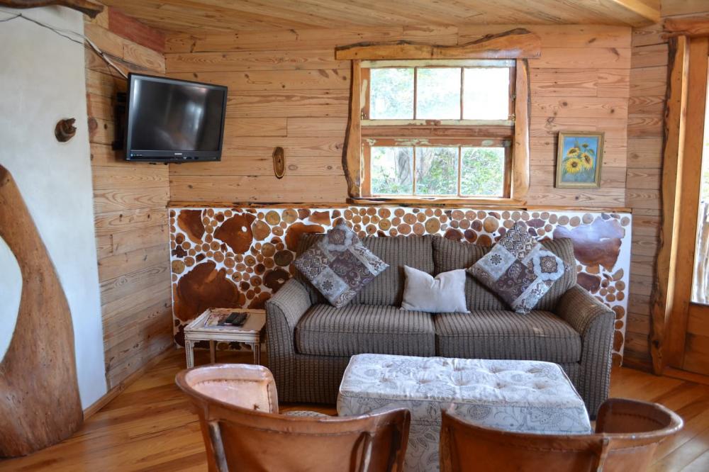 Cloud 9 Tree Haus Is a Unique 1 Bedroom Tree House