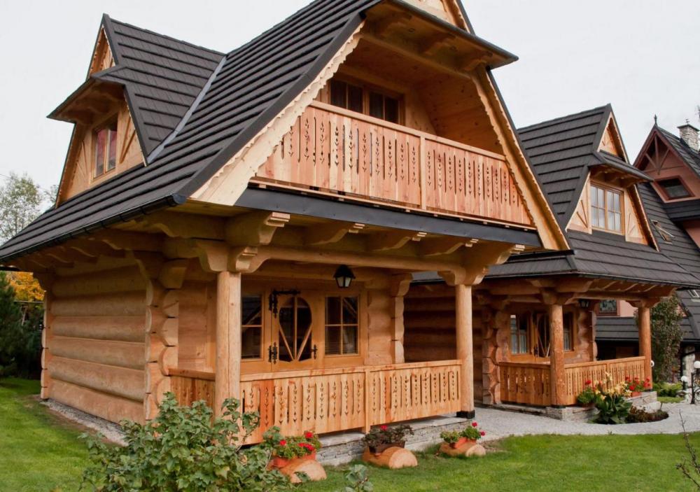 Cozy And Warm Log Chalet Perfect For Family