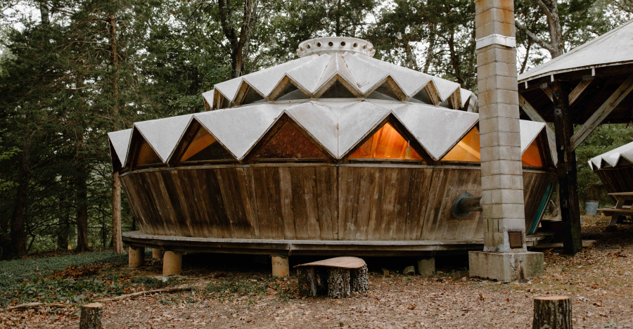 Glamping at Its Finest! This Forest Yurt Is Simple Yet Abound With ...