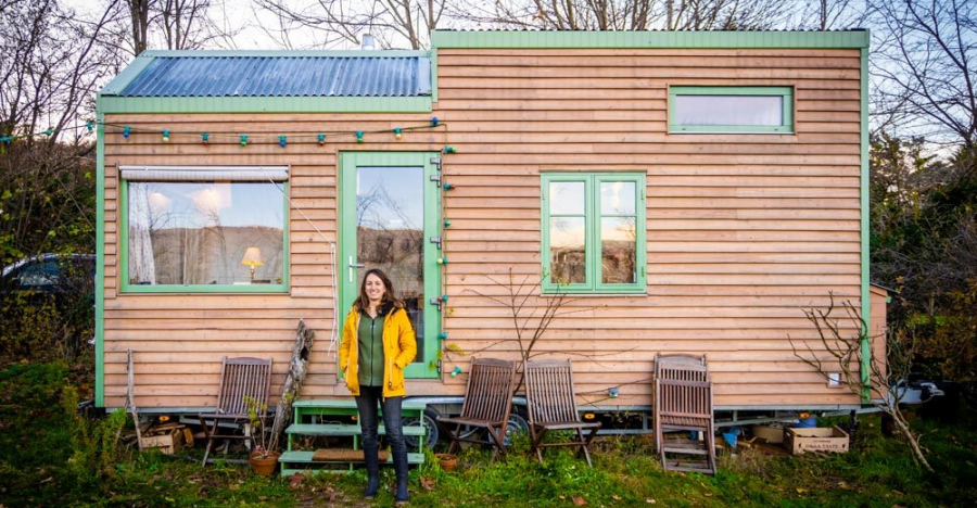 This Incredible Woman Built Herself A Tiny House In Lockdown!