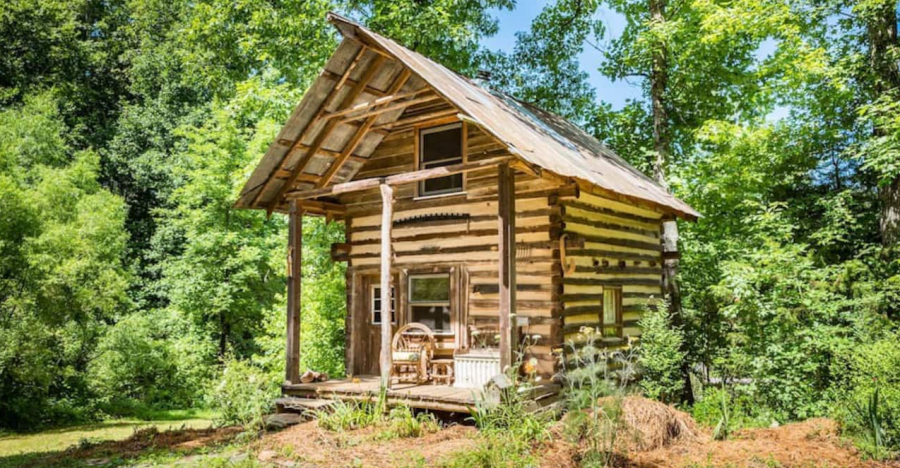 Authentic Log Cabin: Eco-farm Stay at Kaluna Farm In Georgia