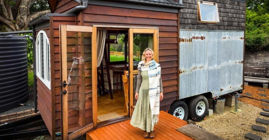 She Started With Only $3000 And Built This Incredible Tiny House!