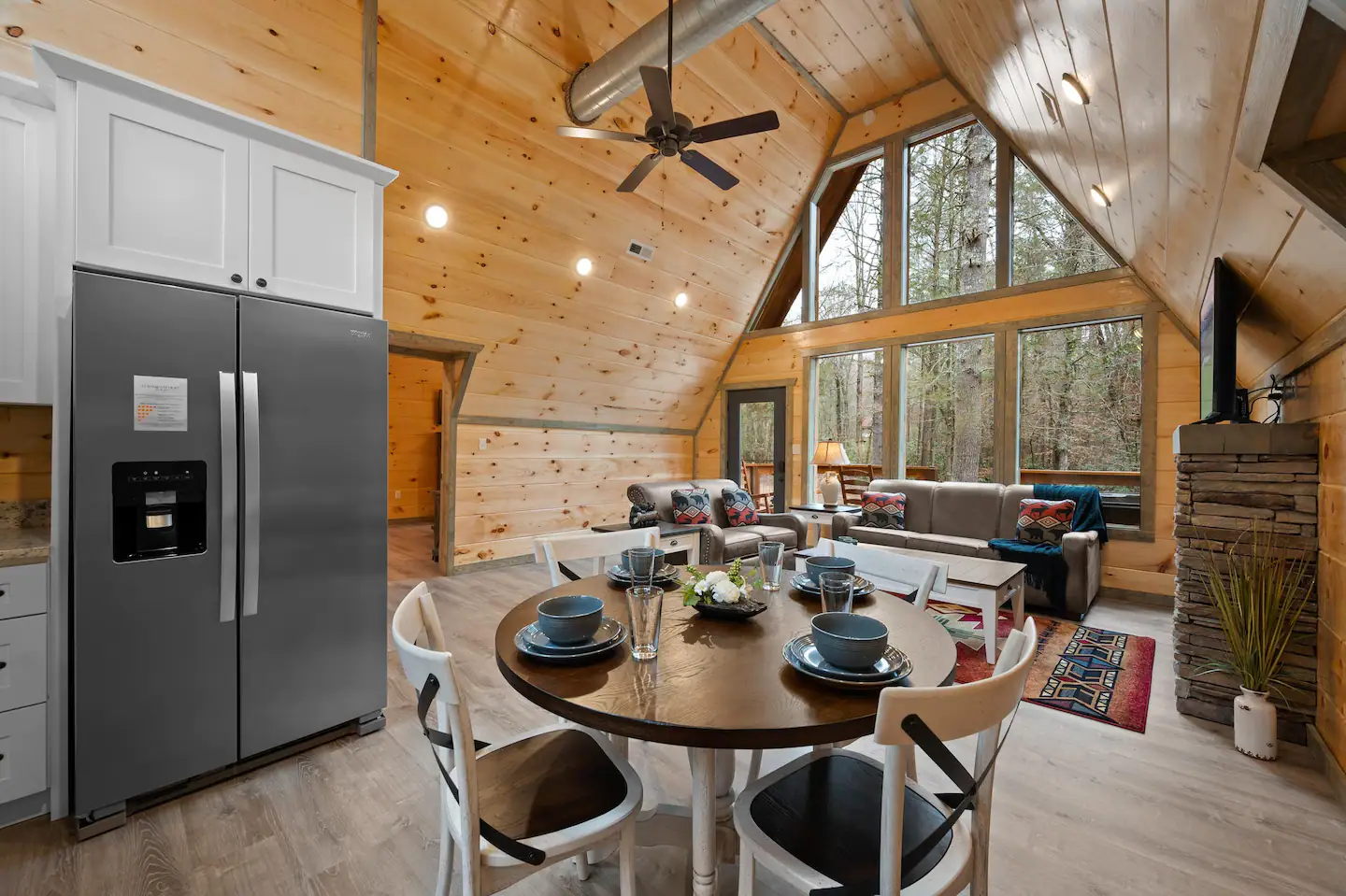 Peek Inside This Beautiful Cabin with Creek Views in Tennessee