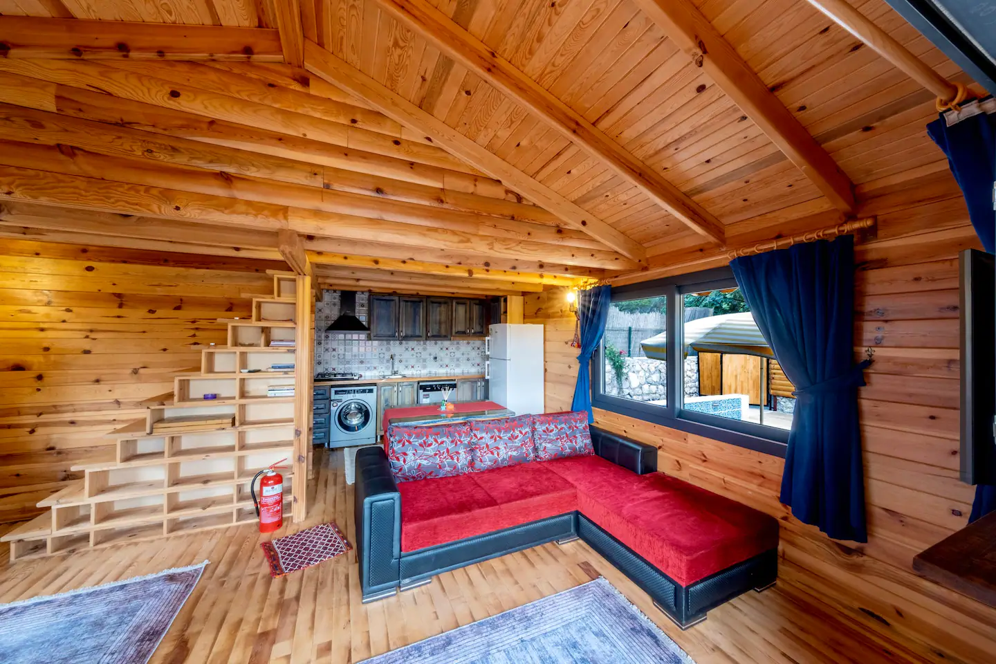 Take A Look Inside This Cute Little Cabin, Surrounded by Nature