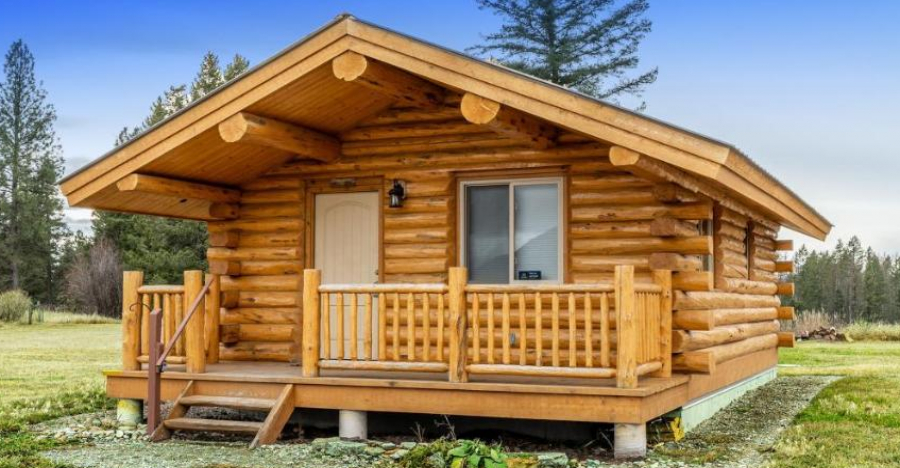Step Inside And See The Interior Of This Lovely Log Home
